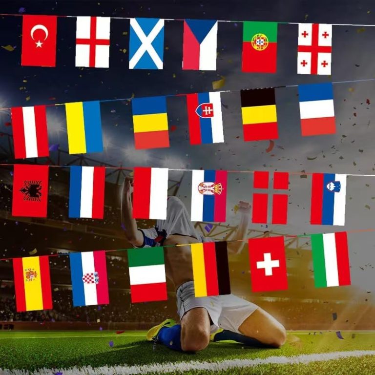 200 Country World Flags Bunting – 50m International String… – OZShopper